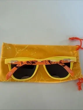 goodr | Accessories | Yellow Mirrored Sunglasses National Park ...